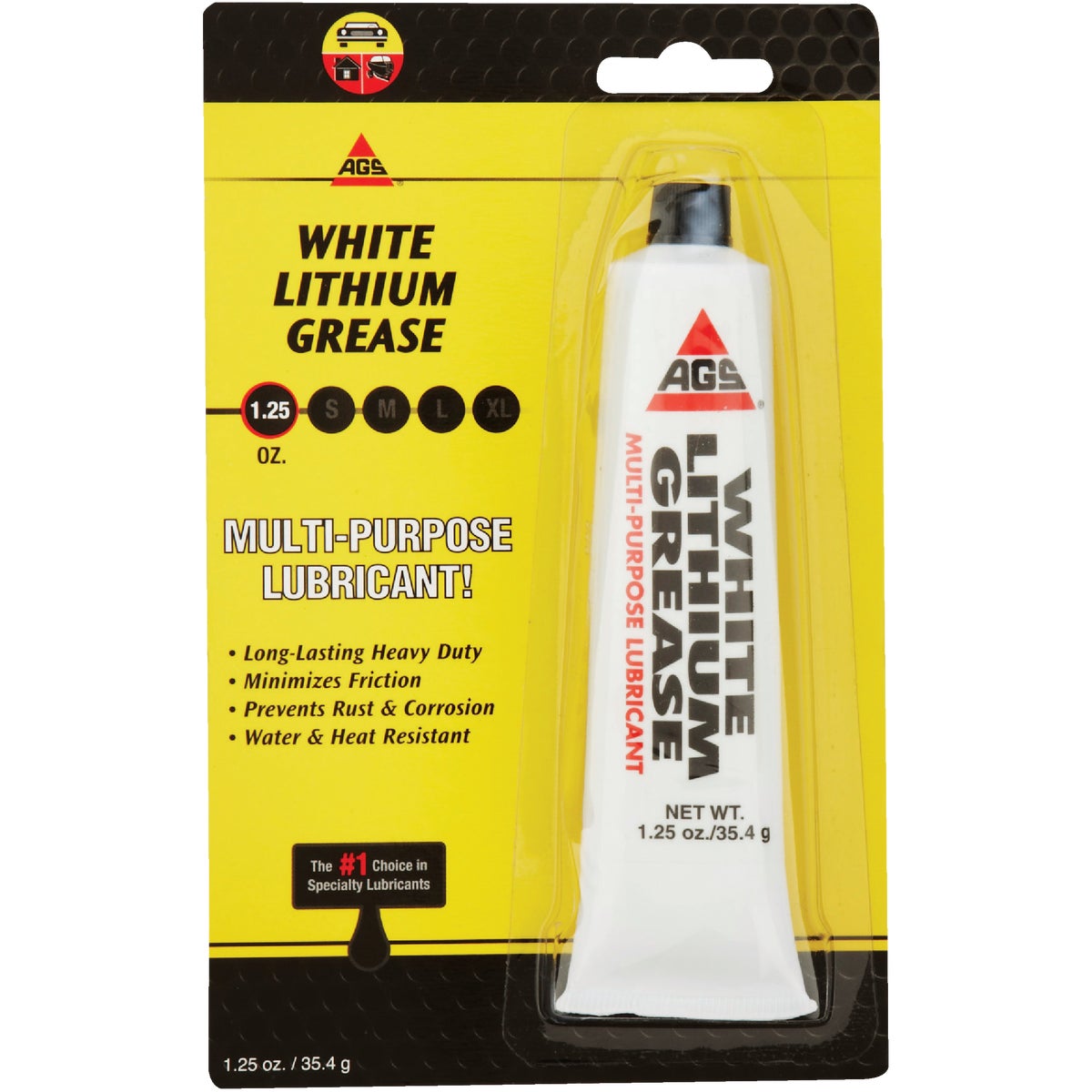 AGS Lith-Ease White Lithium Grease - Creative House Do It Best