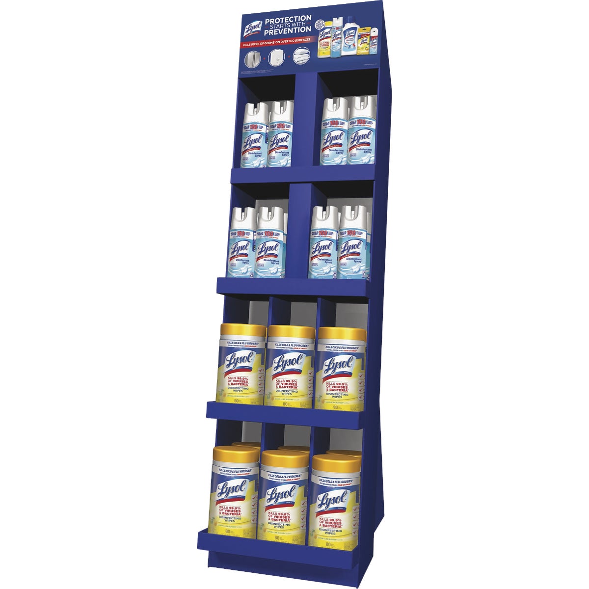 LYSOL Disinfectant Floor Display (32-Piece)
